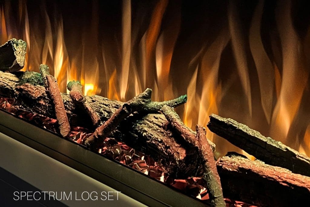 Package 2 - Pre-Built Media Wall with Electric Fireplace | Evolution Fires | Evolution Fires