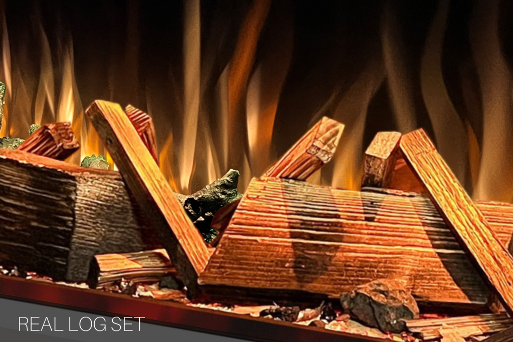 Evolution Evervue Series 60 - LCD Real Flame Electric Fireplace (APP ...