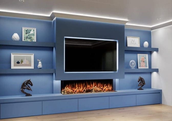 Illuminating Ambiance: Transforming Spaces with LED Electric Fireplaces