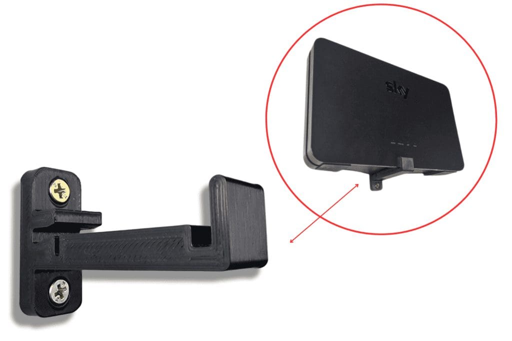 Sky Broadband WIFI Router hub box SR213 Wall Mount | Evolution Fires