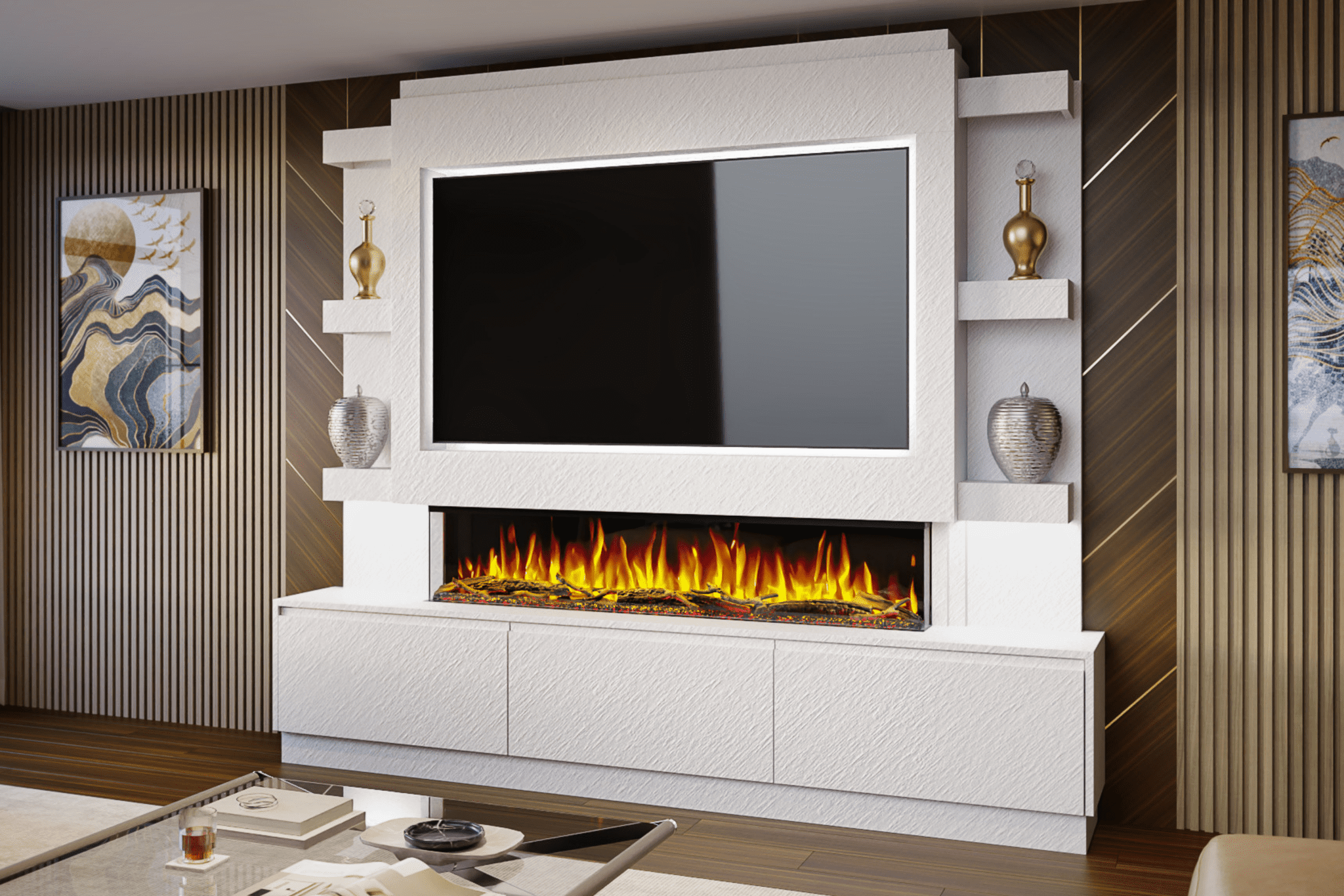 Top Pre-Built Media Walls for 2025 🔥Luxury Fireplaces Designed to Impress and Built to Last 🔥 ...