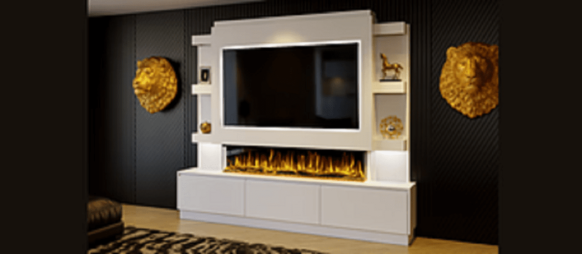 Modern Media Wall Designs Evolution | Evolution Fires